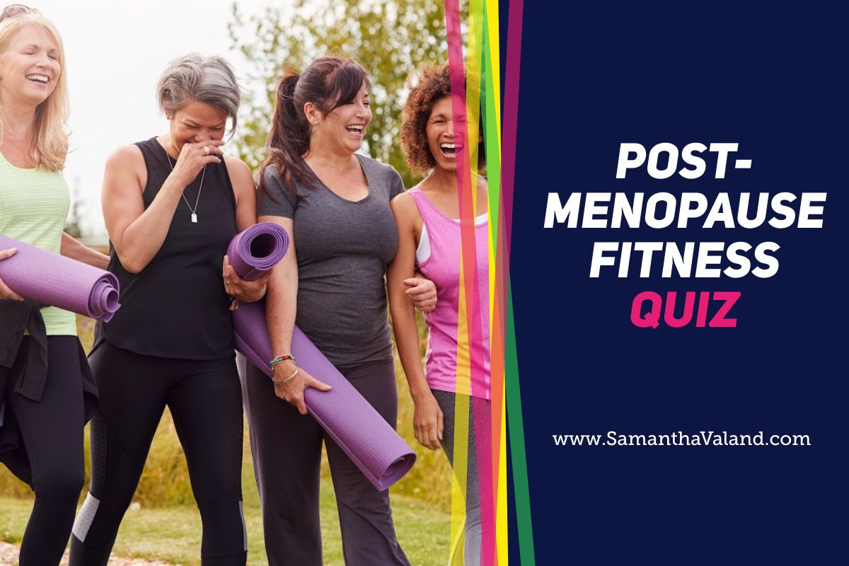 Exercising and Elements | Post-menopause quiz - Samantha Valand