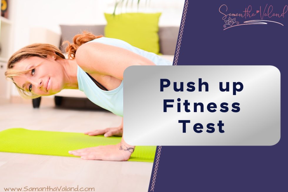 Push up Fitness Test Over Fifty Fitness - Samantha Valand